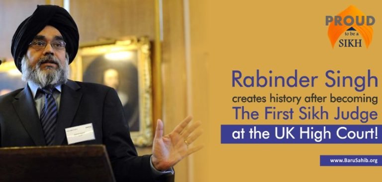 Rabinder Singh creates history after becoming The First Sikh Judge at ...