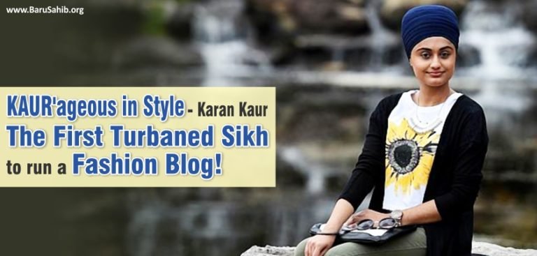 KAUR'ageous in Style - Karan Kaur The First Turbaned Sikh to run a ...