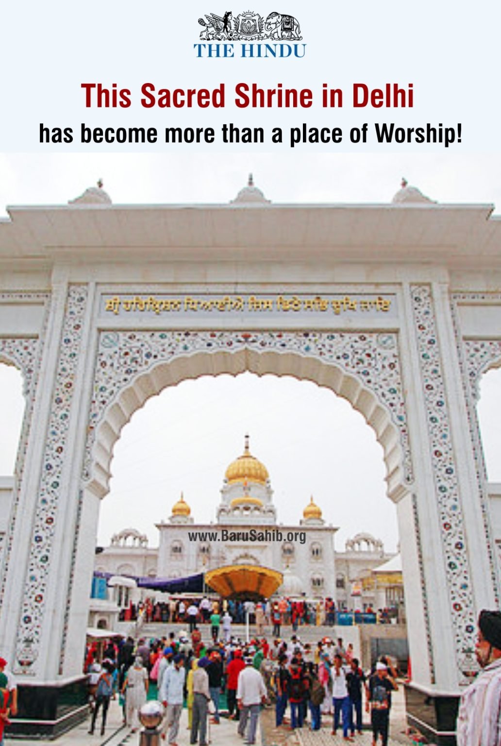 This Sacred Shrine in Delhi has become more than a place of Worship ...